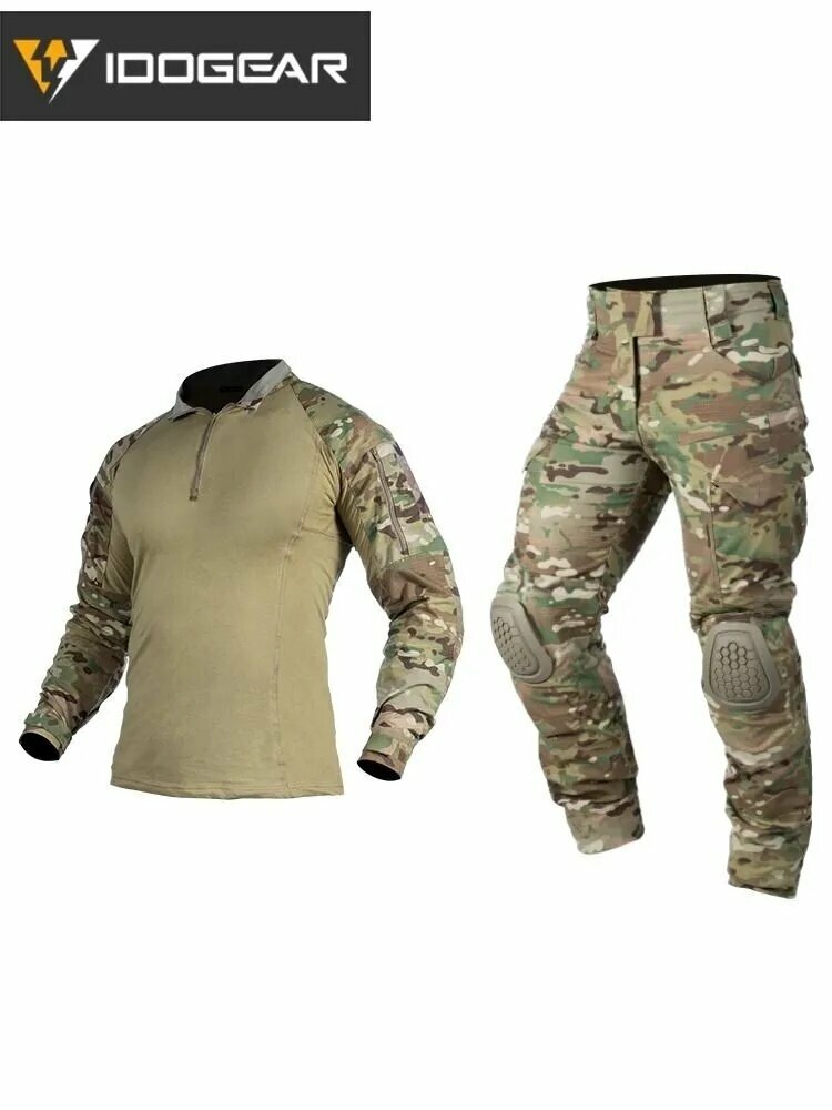 Боевая форма IDOGEAR Охотничья одежда камуфляжная форма Gen4 Тактическая BDU игра в Страйкбол и пейнтбол 3005