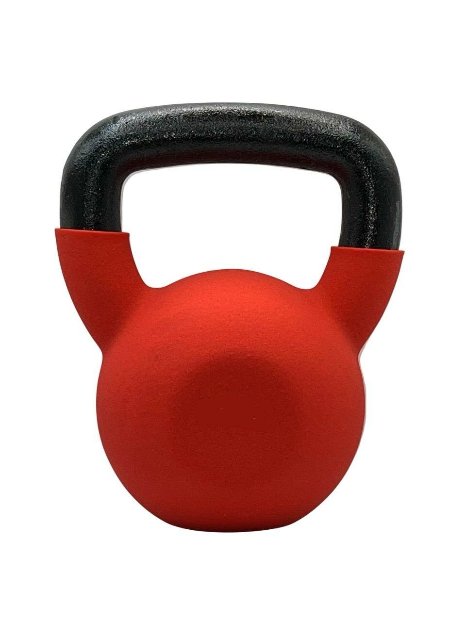 Гиря неопреновая 12 кг. красная