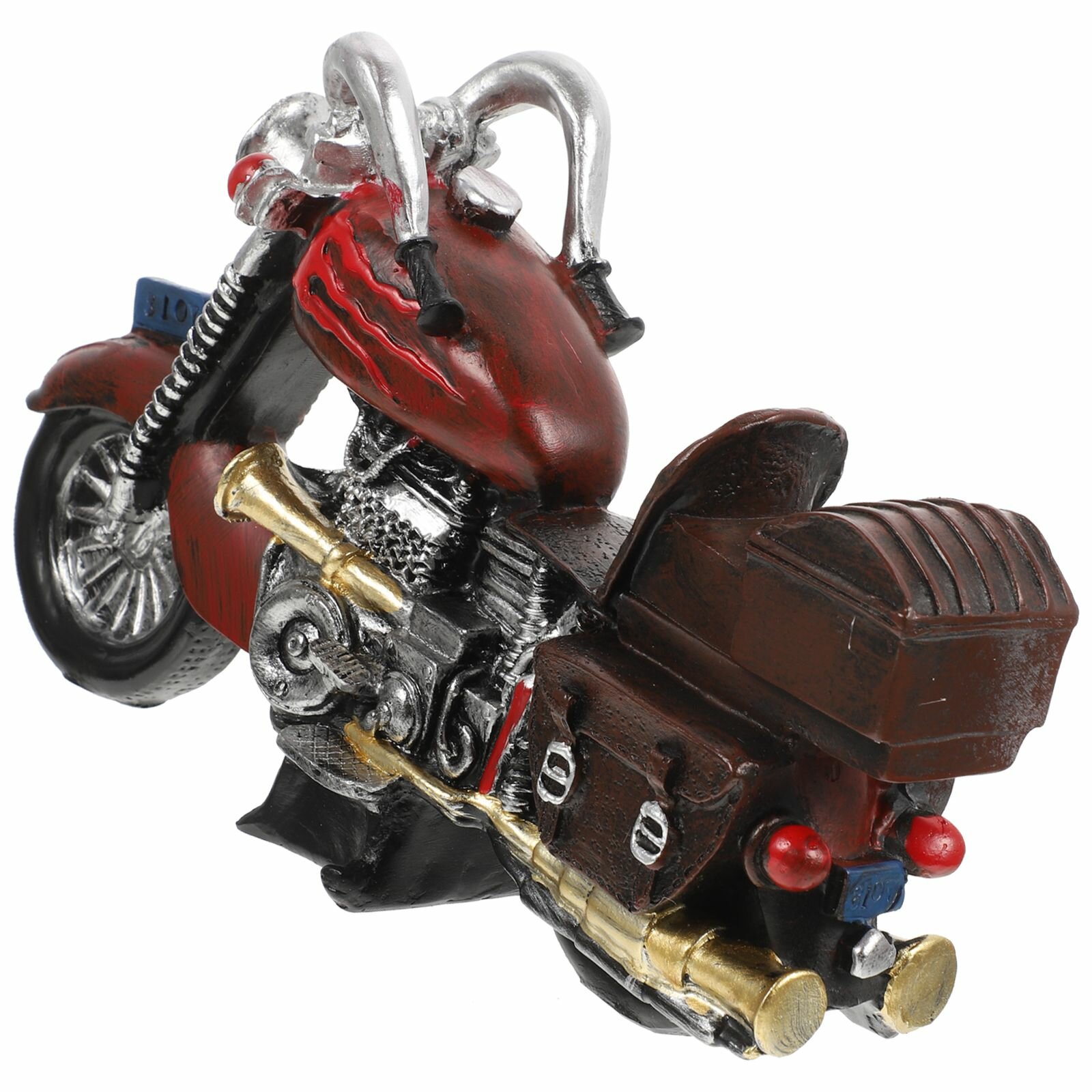 Керамическая Копилка В Форме Мотоцикла, Ретро Дизайн, Для Домашнего Украшения, 1 Шт