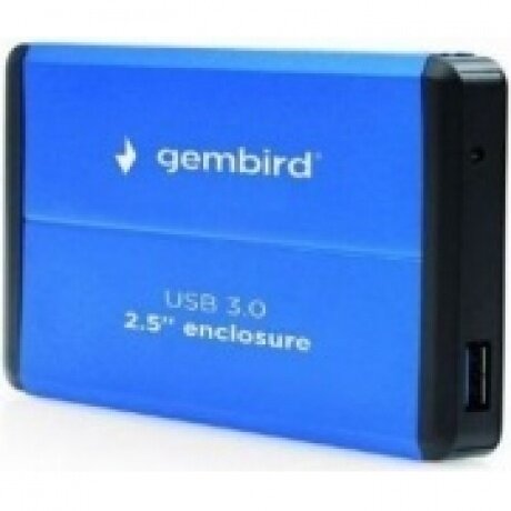 Внешний корпус для HDD/SSD Gembird EE2-U3S-2-B 2.5" синий (EE2-U3S-2-B)