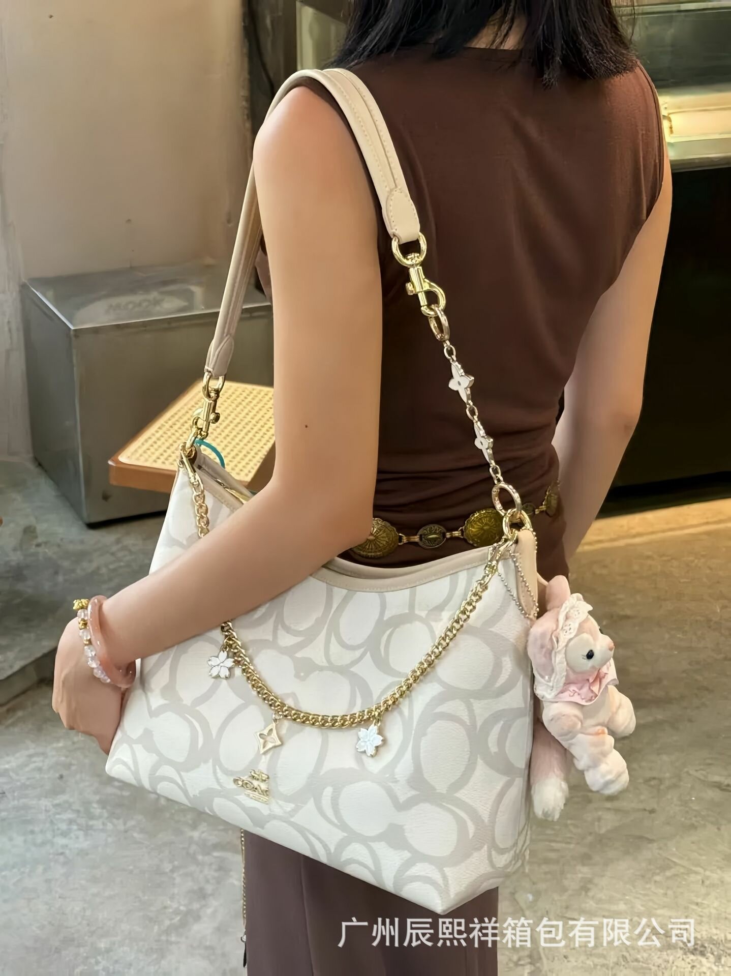Высококачественная женская сумка Koujia, сумка Laurel Wandering, монограмма, цепочка, большая вместимость, сумка из натуральной кожи, плечевая сумка, кроссбоди для женщин