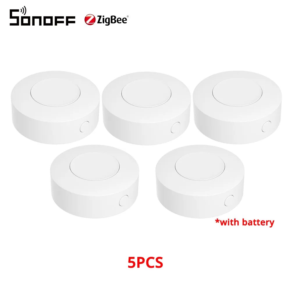 SONOFF Zigbee беспроводной переключатель SNZB-01P 1-10 шт. 5PCS