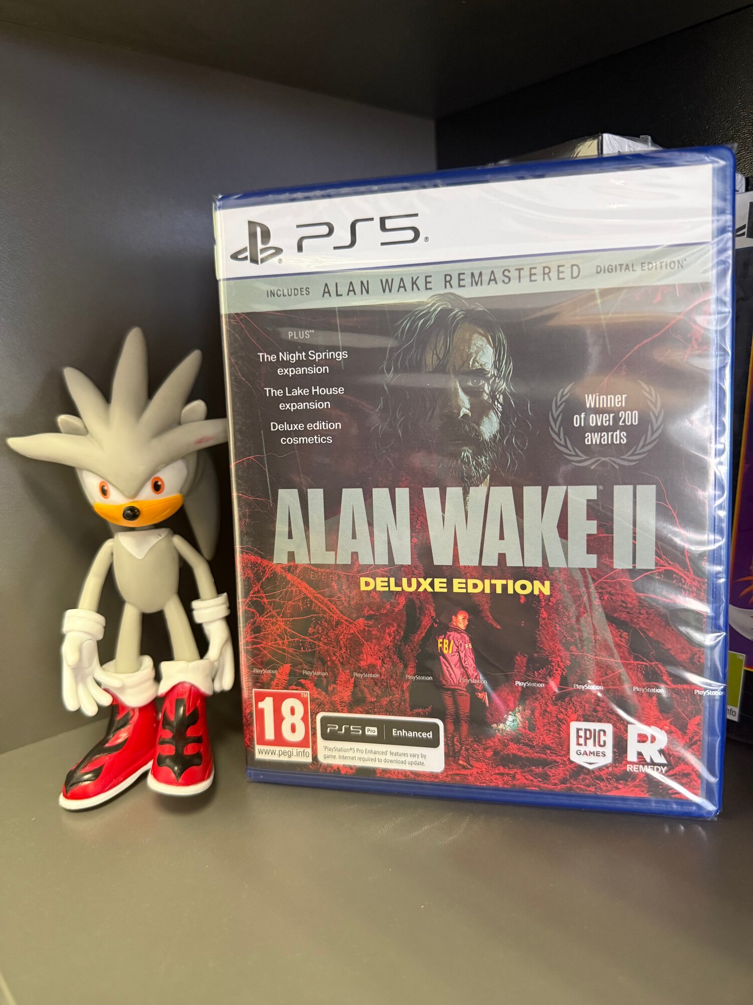 Игра "Alan Wake 2", Deluxe Edition, для PS5, с русскими субтитрами.