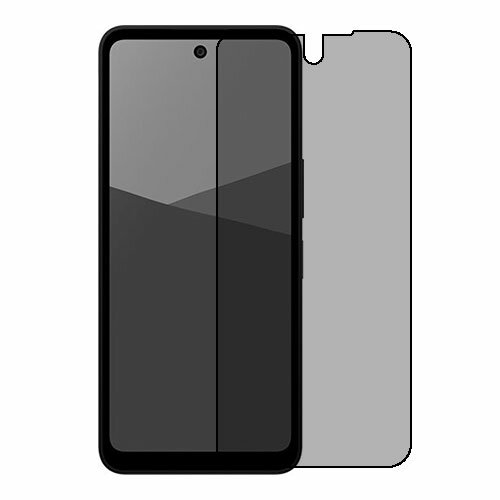 Скрин Мобайл защитный экран для Sharp Aquos wish5 5G из нано стекло 9H приватное