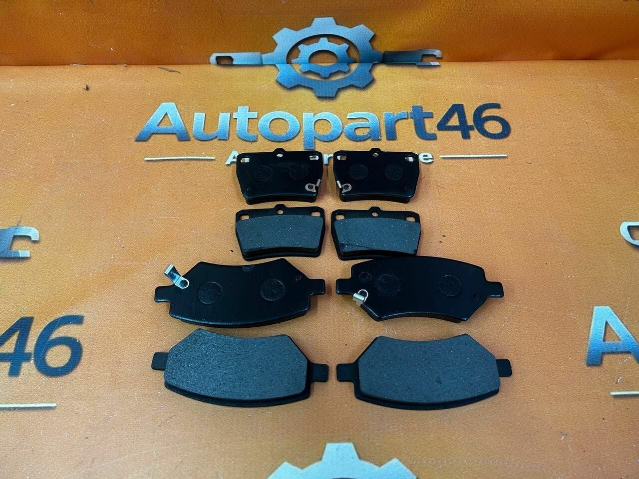 Оригинальные тормозные колодки комплект передние и задние Chery Tiggo T11, Чери Тигго Т11