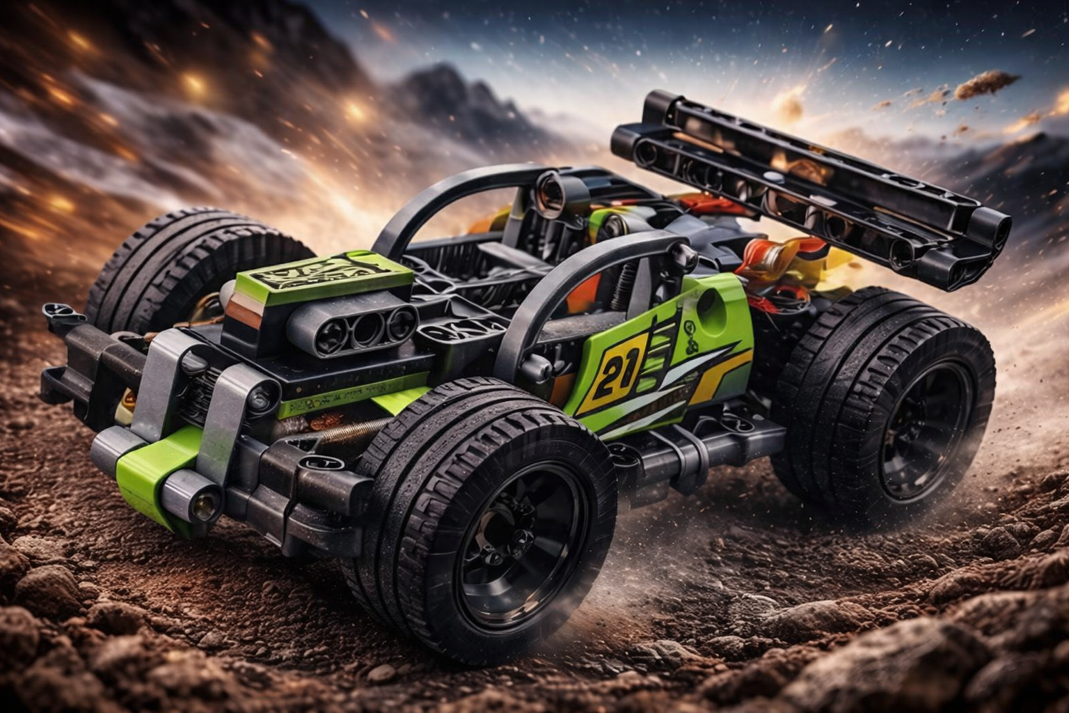 Конструктор Technic "Гоночная машина", 135 деталей, для детей и взрослых