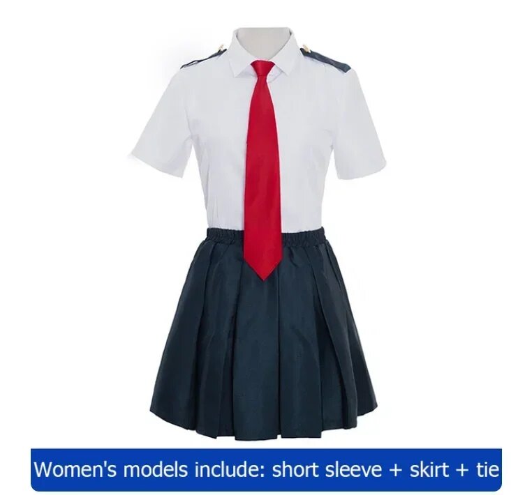 Косплей костюм "Моя геройская академия": Мидория, Тодороки XS, Shirt Skirt Tie