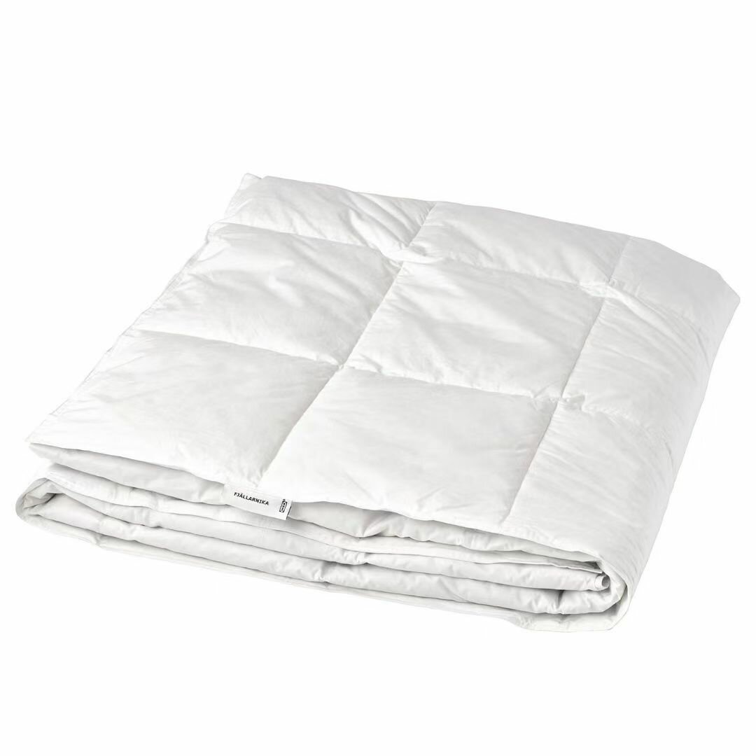 Одеяло Ikea "фьялларника", летнее, с наполнителем из пуха и перьев, 200 х 150 см
