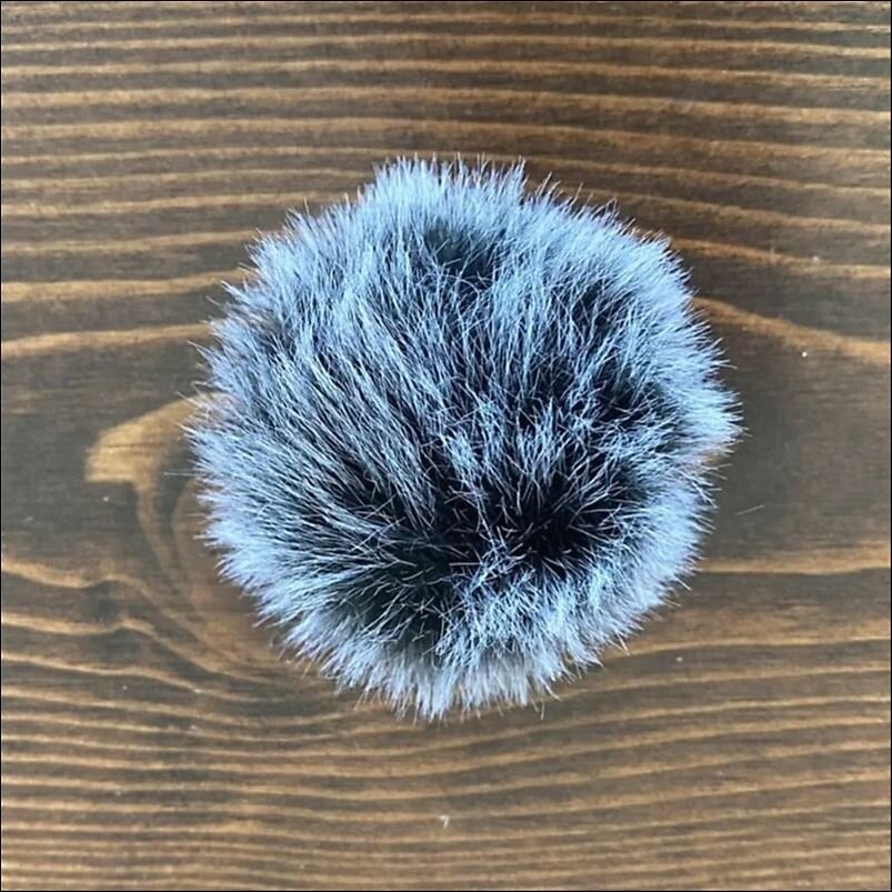 Беспроводной микрофон DJI MIC с ветрозащитой - черный