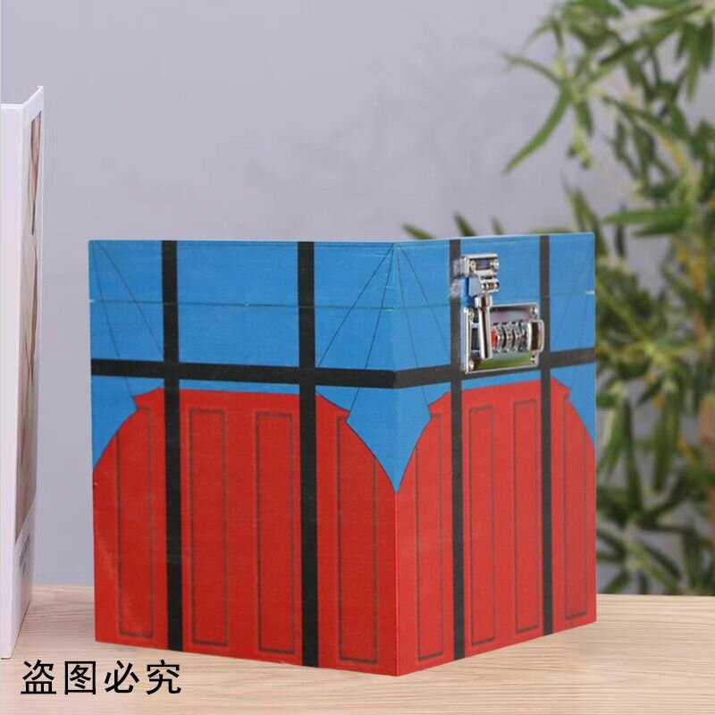 Новая запираемая копилка Minecraft, копилка TNT, может хранить и снимать деньги, деревянная копилка для мальчиков и девочек