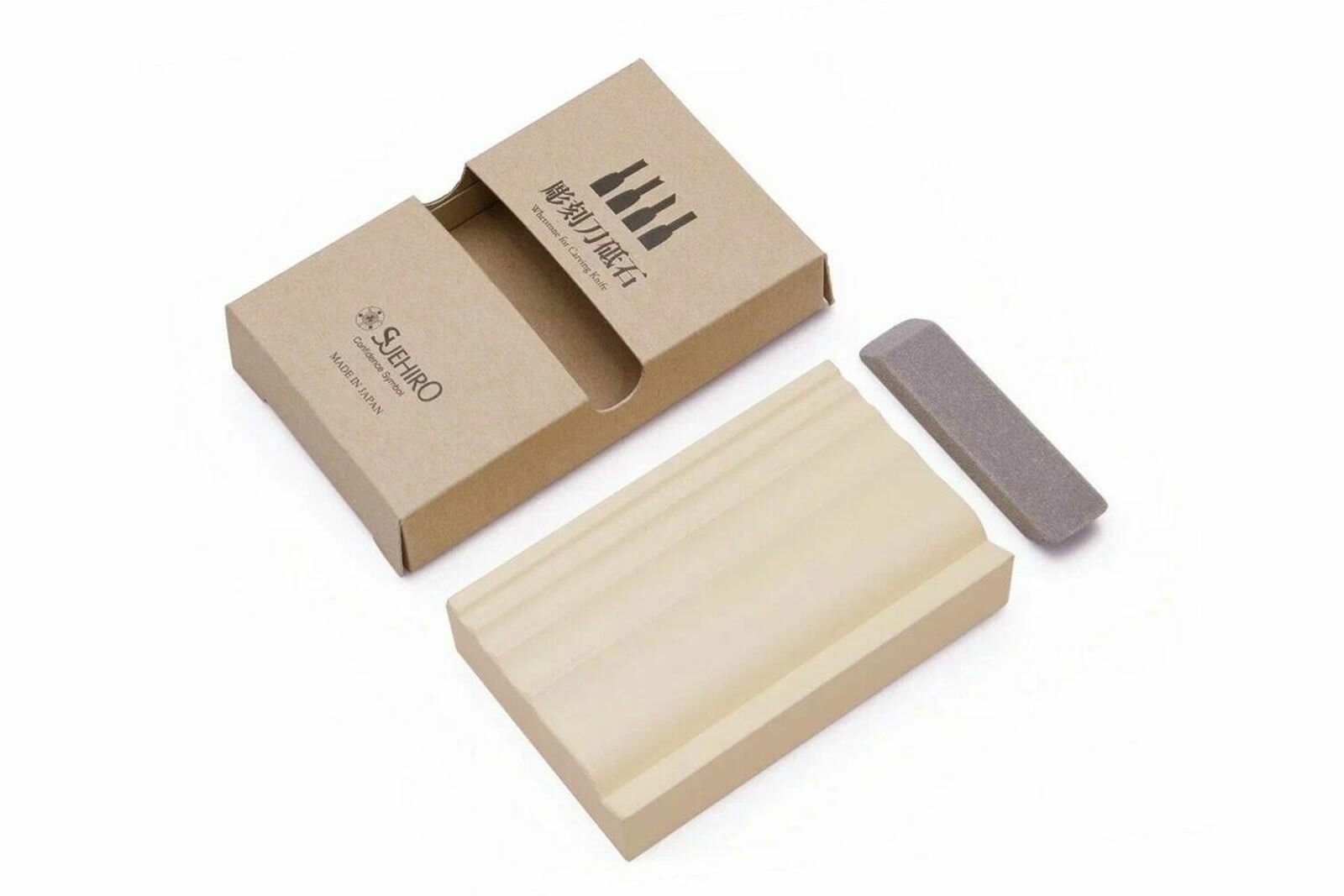 Камень водный для заточки стамесок, Suehiro SH/3050 (2HS-11), 3000 грит, 98х65х20 мм, Япония