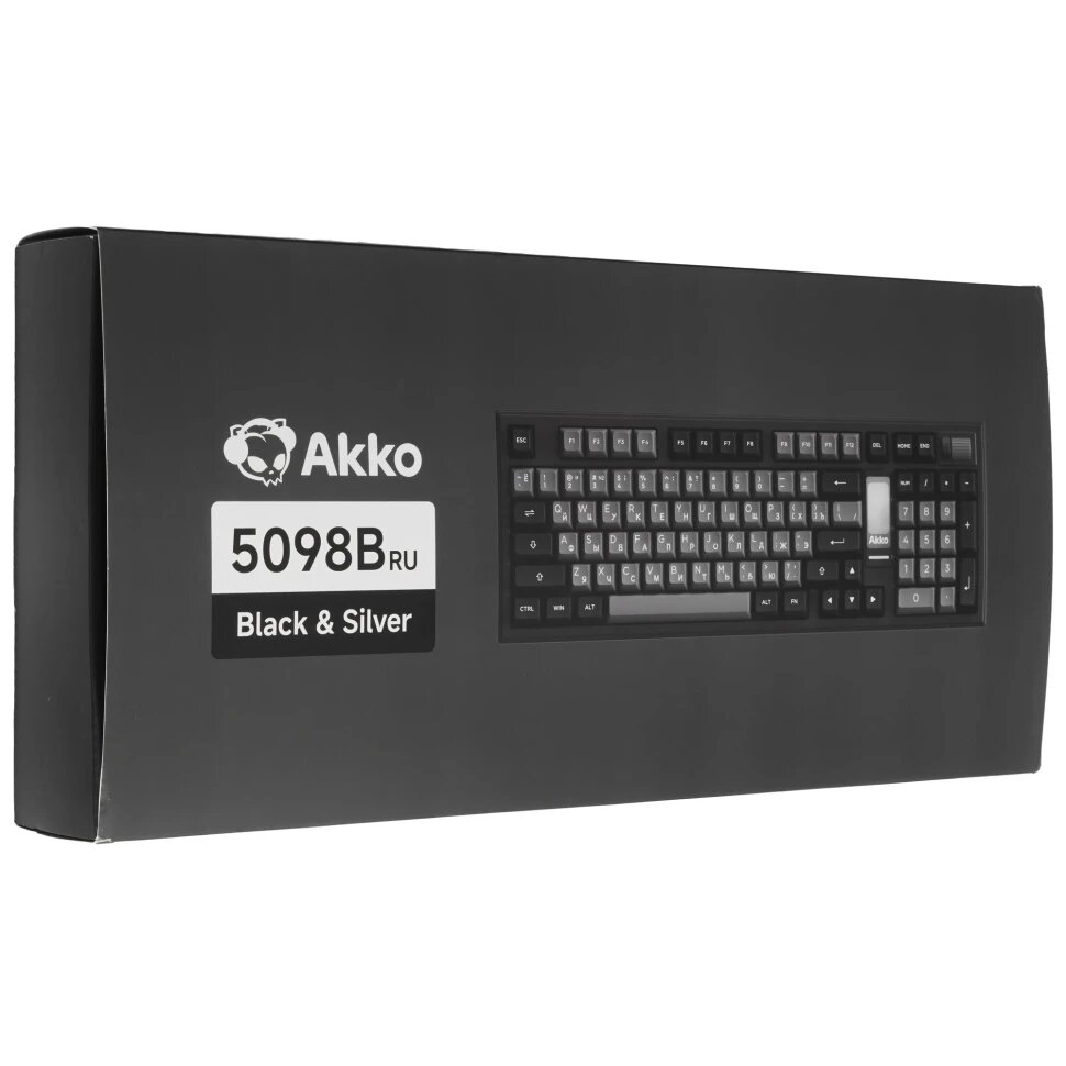 Клавиатура проводная + беспроводная AKKO 5098B, механическая, ANSI, черный