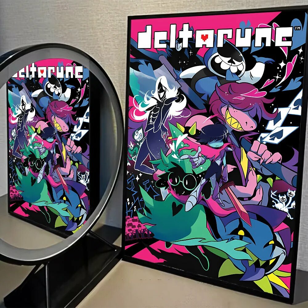 Deltarune постер 30x40см HEI-1, без рамки