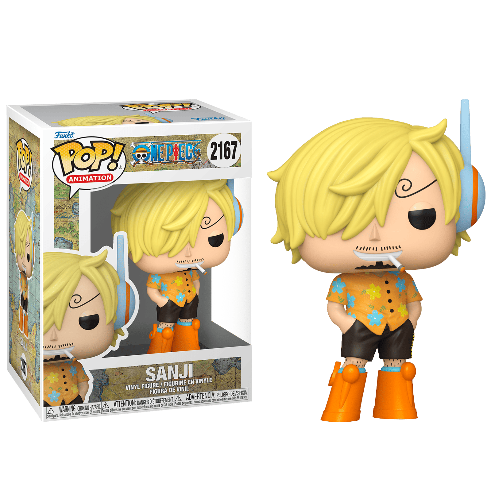 Фигурка Funko POP! Animation: One Piece - Sanji 90565 (2167) Санджи — фото 1