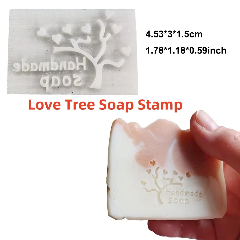 Штамп для мыла Love Tree Stamp, 4.53*3*1.5см