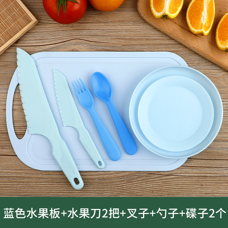 Пластиковый детский нож для детского сада, фруктовый нож, не травмирующий руки, новая креативная игрушка, кухонный нож, оптовая продажа, набор для дропшиппинга