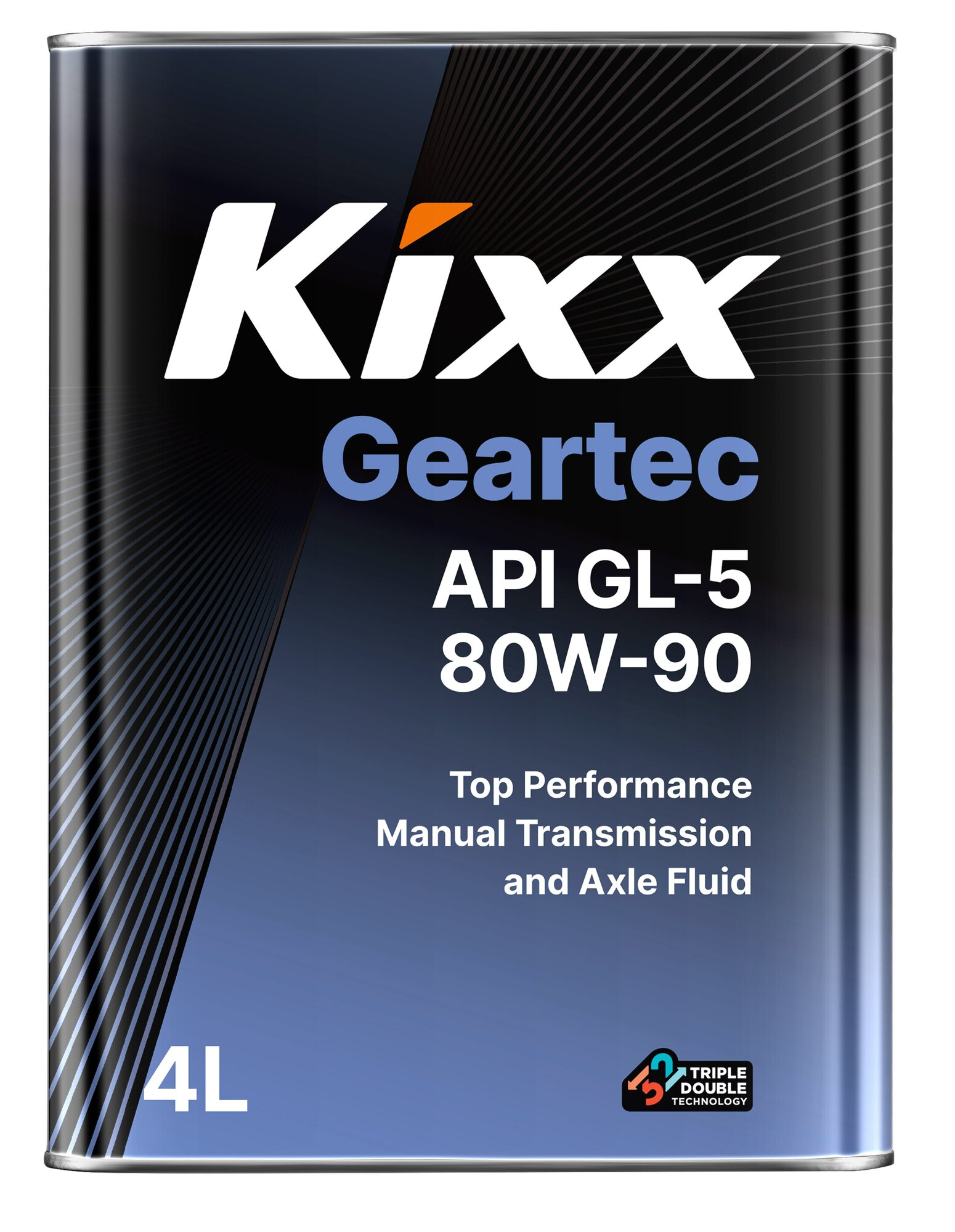 Масло трансмиссионное Kixx Geartec 80w-90 API GL-5 - 4л. L298344TR1