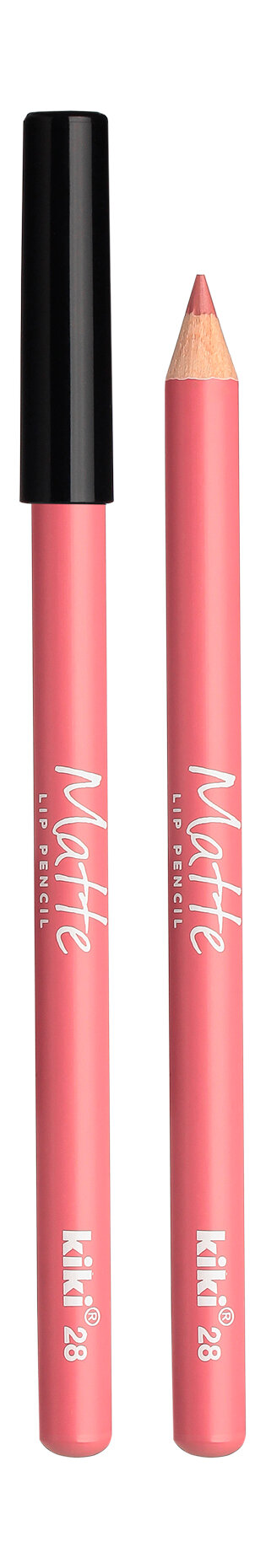 KIKI Карандаш для губ Matte, 1,1 г, 28 Пыльная роза