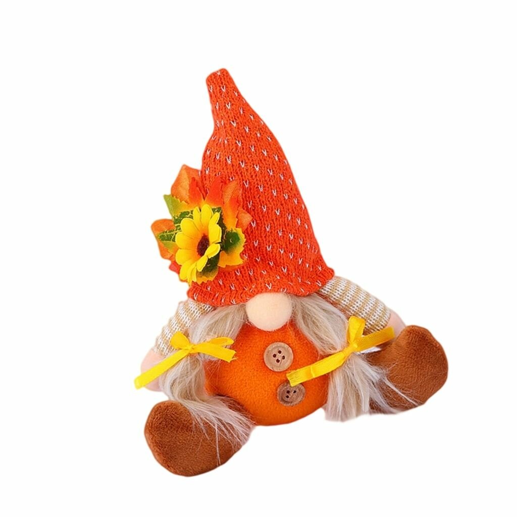 Кукла-пугало на День благодарения-E