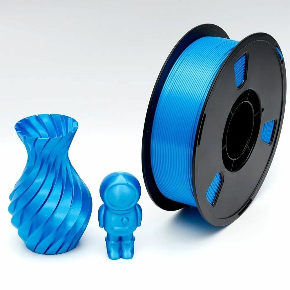 3d принтер PLA (pla) Материалы , Монохроматический шелк-Небесно голубой, высококачественный FDM пластиковая проволока диаметром 1,75 мм