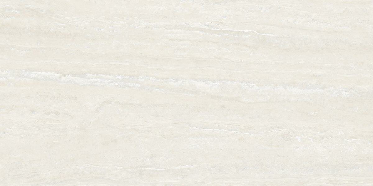 Керамогранит Fanal Travertino Soft 929275, 60x120 см Глянцевая Белый