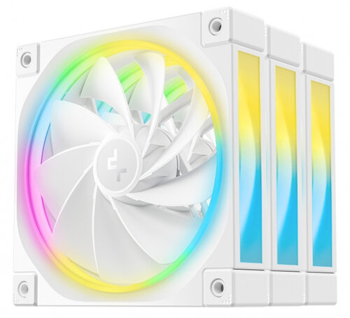 Вентиляторы для корпуса Deepcool FL12R WH-3 IN 1 Reverse 3шт (R-FL12R-WHAPN3-G)