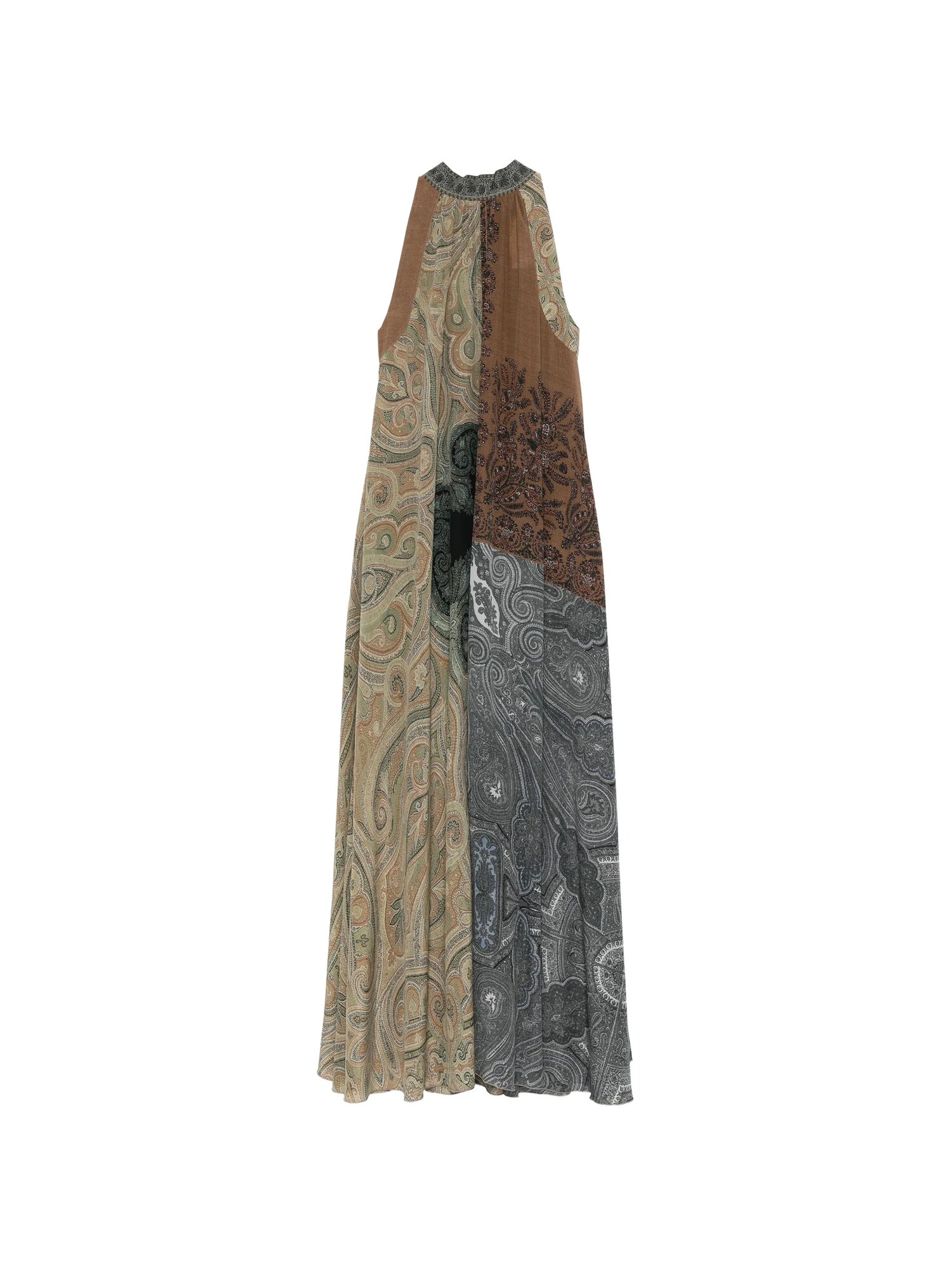 Платье Paisley sleeveless maxi dress