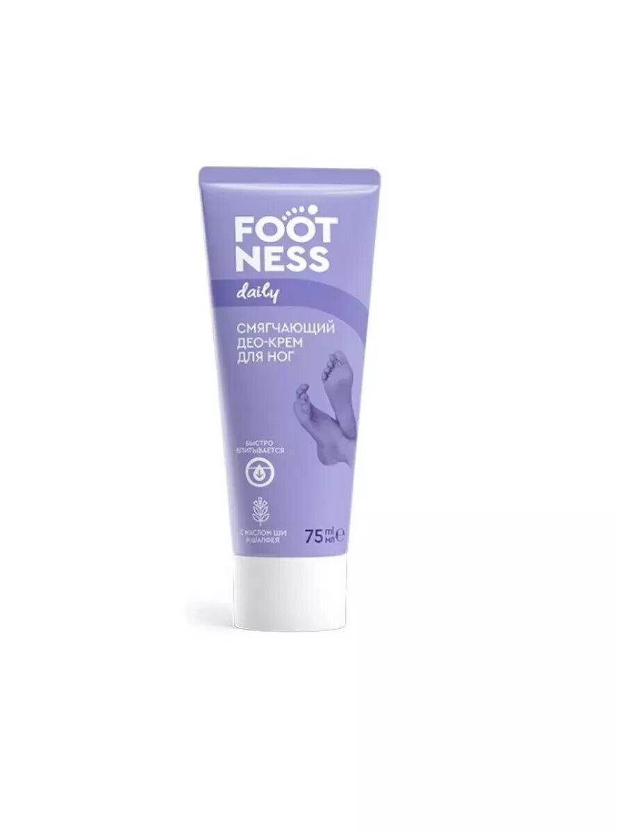 Део-крем для ног 3 в 1 75 мл 1шт