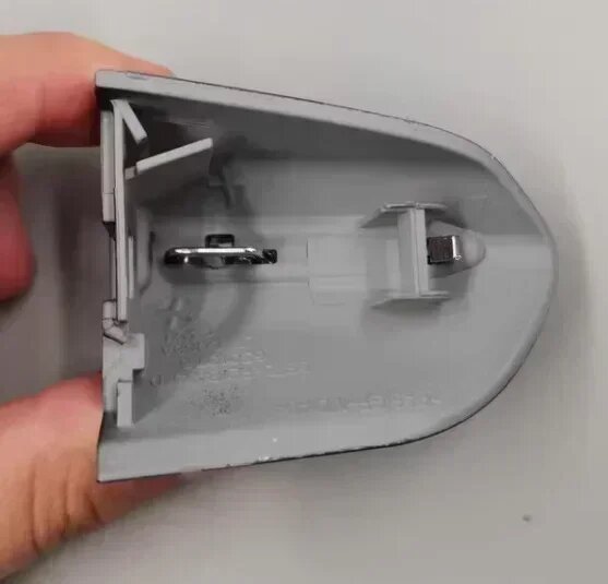 DS73-F218A15-D Автоматическая передняя левая дверь, наружная дверная ручка, крышка Chrome Unpainted