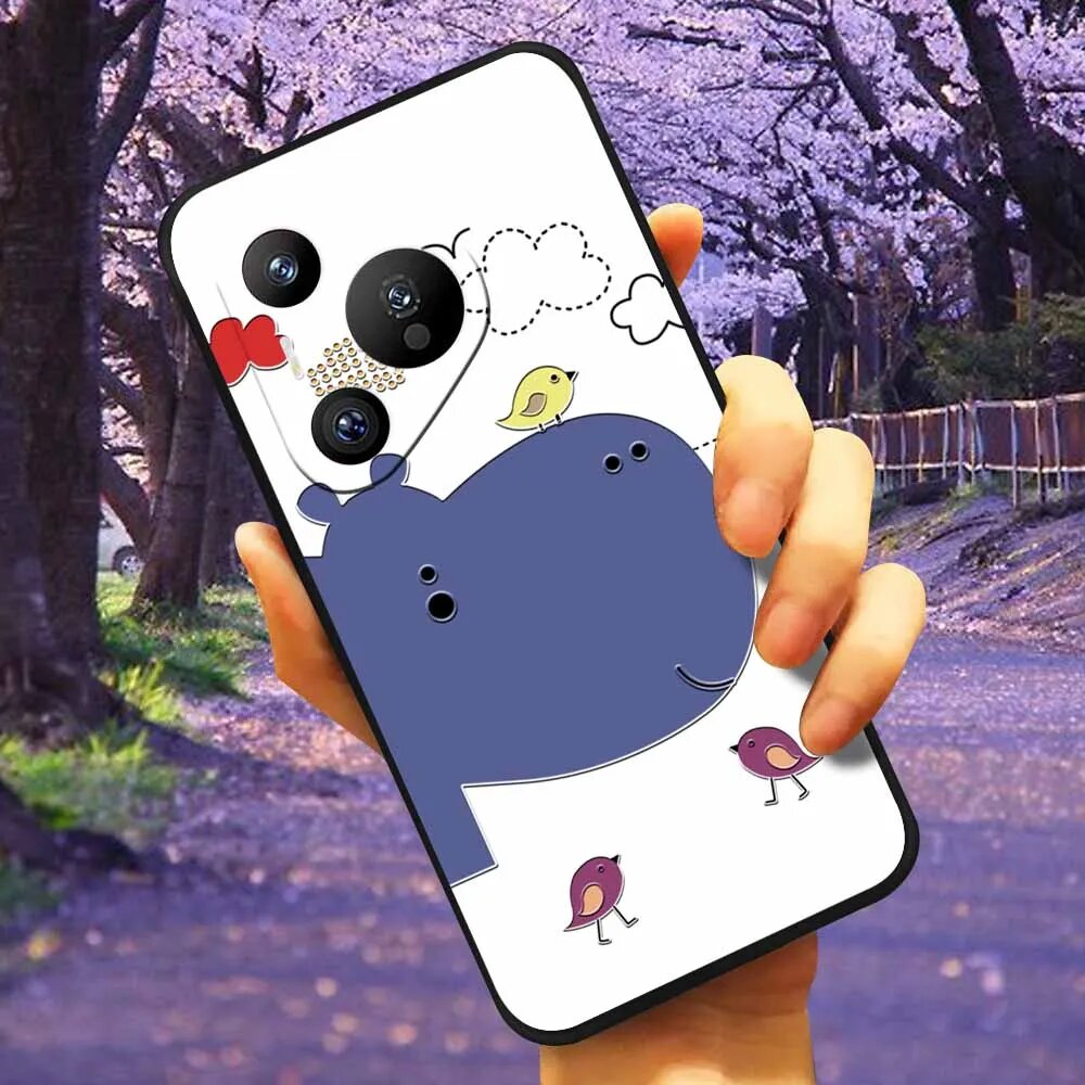 Для Huawei Pura 70 чехол с тиснением совы 3D рельефные Темно-синий, For Pura 70 Pro Plus, ws60