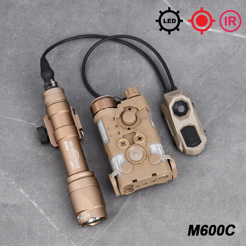 WADSN M600C тактический фонарь DE Red
