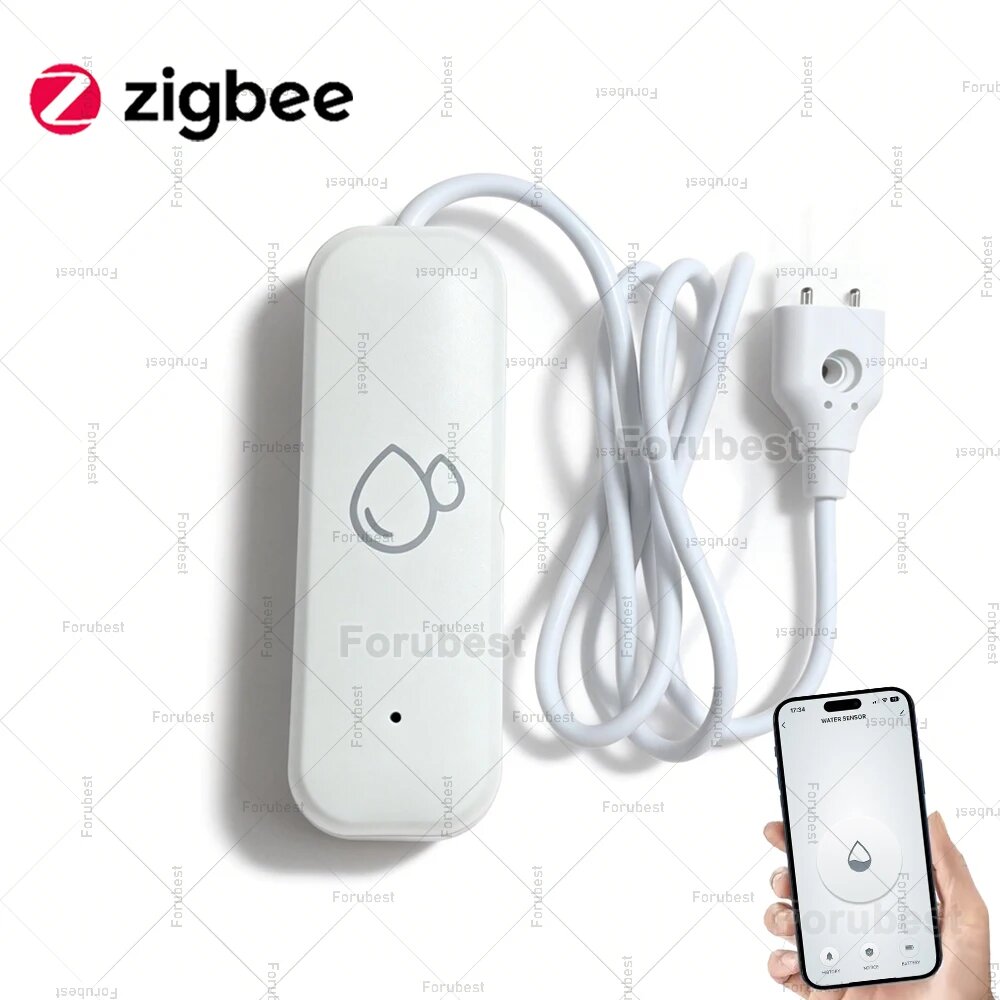 Zigbee датчик утечки воды
