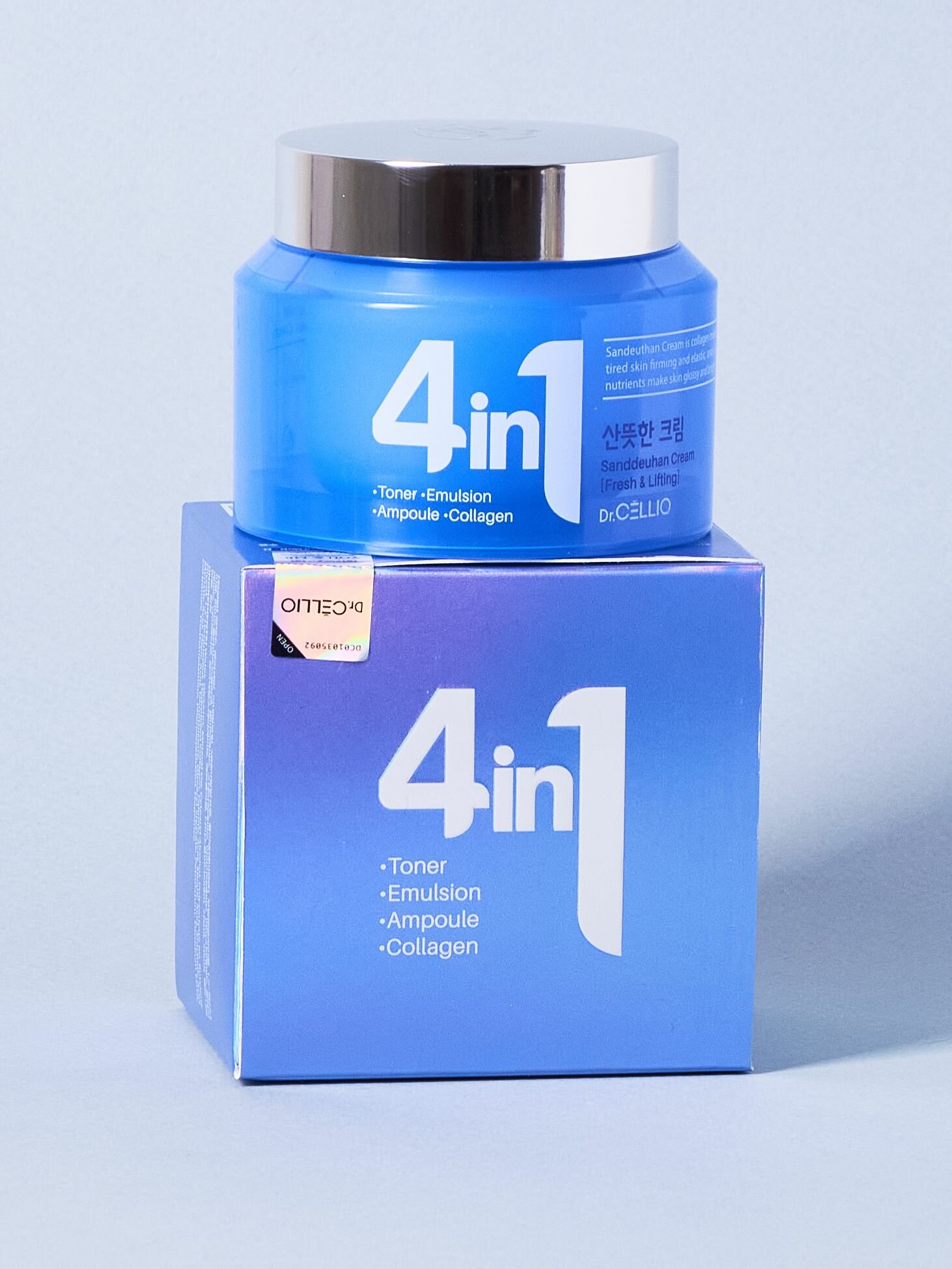 Dr. CELLIO Крем для лица с коллагеном 70мл Dr. G50 4 IN 1 Sanddeuthan Cream Collagen