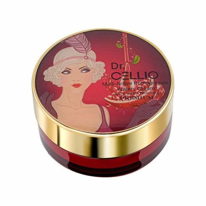 DR.CELLIO Увлажняющий крем с экстрактом граната 100 г Multi Active Pomergranate Watery Cream