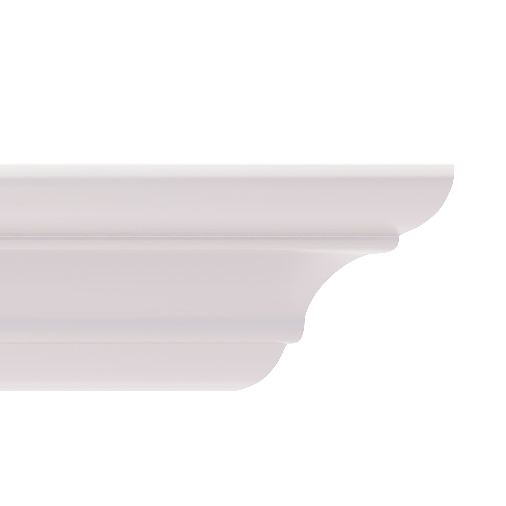 Плинтус потолочный Solid экструдированный С06/30