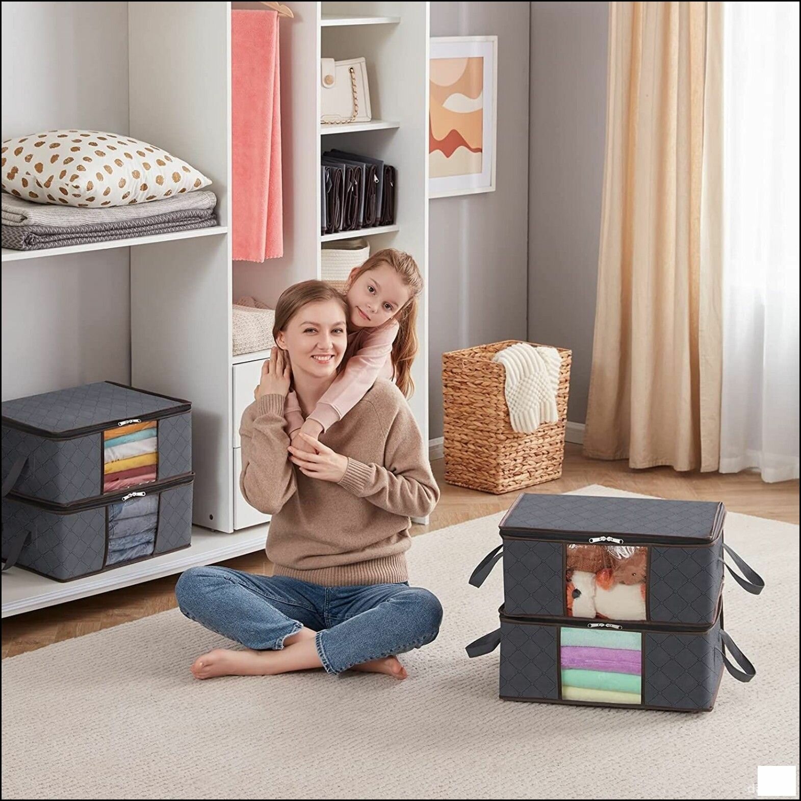 Складной мешок для хранения Мешок для хранения при переезде 50 35 20 см