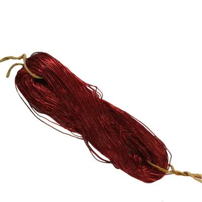Металлические шелковые нитки для вышивания Spiraea 70 метров Бордовый, red