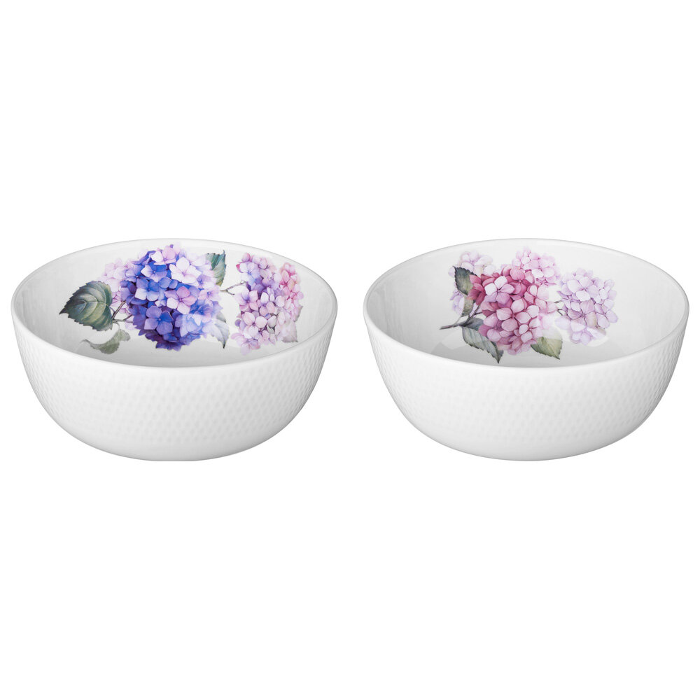 Набор салатников lefard hortensia 2 шт 15,5*7 см KSG-415-2291