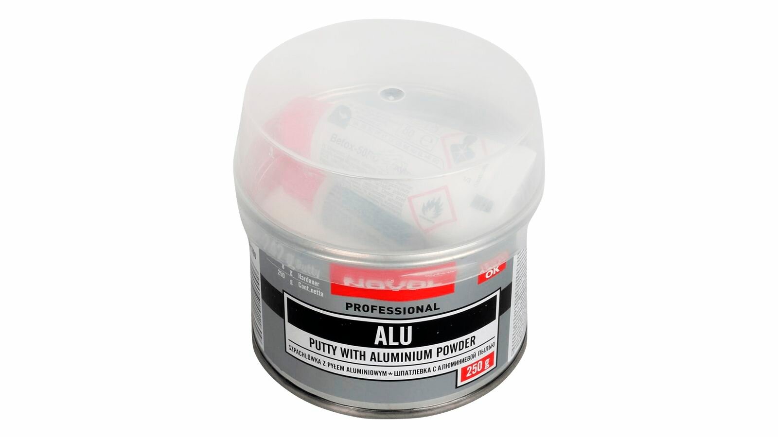Шпатлевка NOVOL ALU 0,25кг