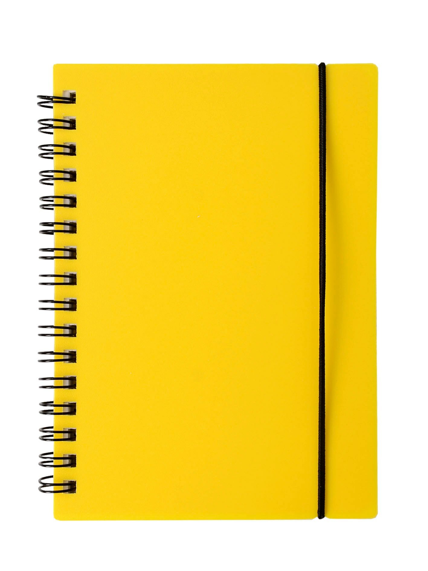 Записная книжка «Favorite Color. Neon Yellow» А6, 80 листов в клетку, спираль, Listoff