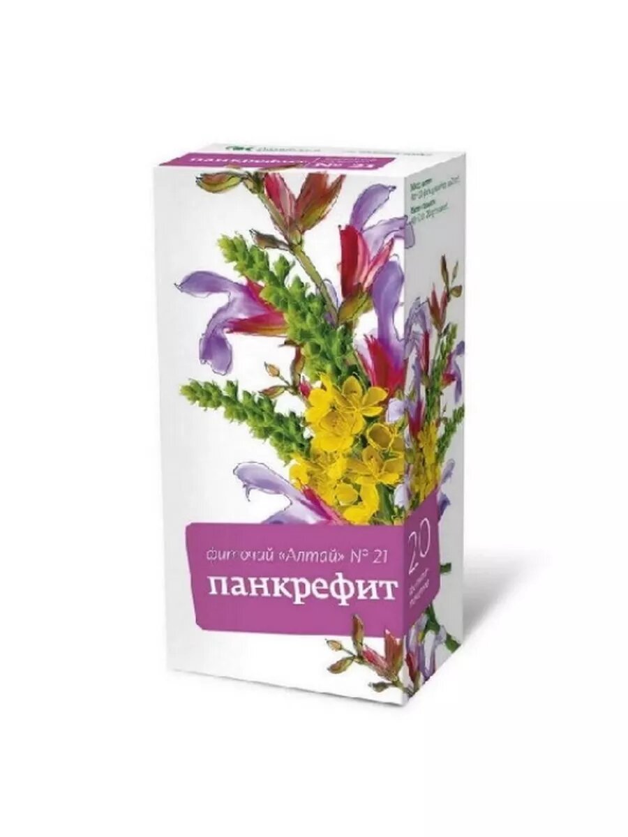 Фиточай алтай № 21 панкрефит 2 гр 20 шт. ф/п