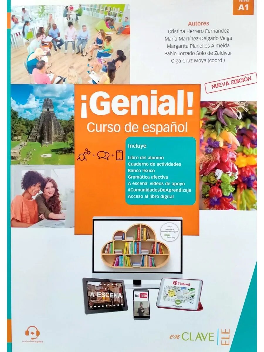 Genial! A1 Curso de espanol + audio nueva edicion | Учебник Genial!