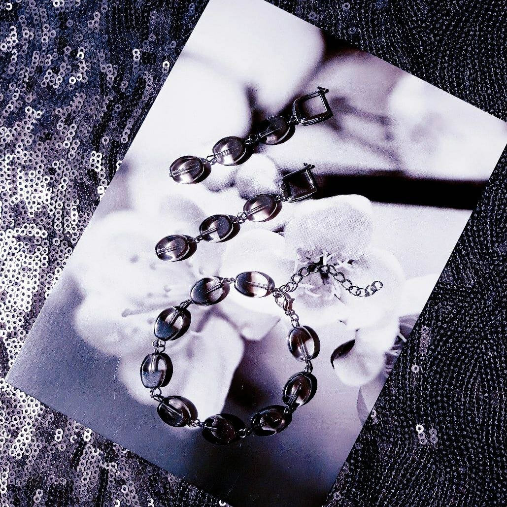 Комплект бижутерии: серьги, браслет