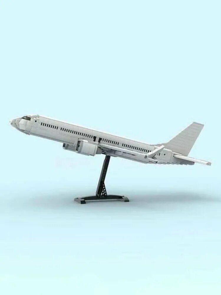 MOC Boeing 737 Max 8 конструктор для детей 6-18 лет, блочный самолет, совместим с LEGO