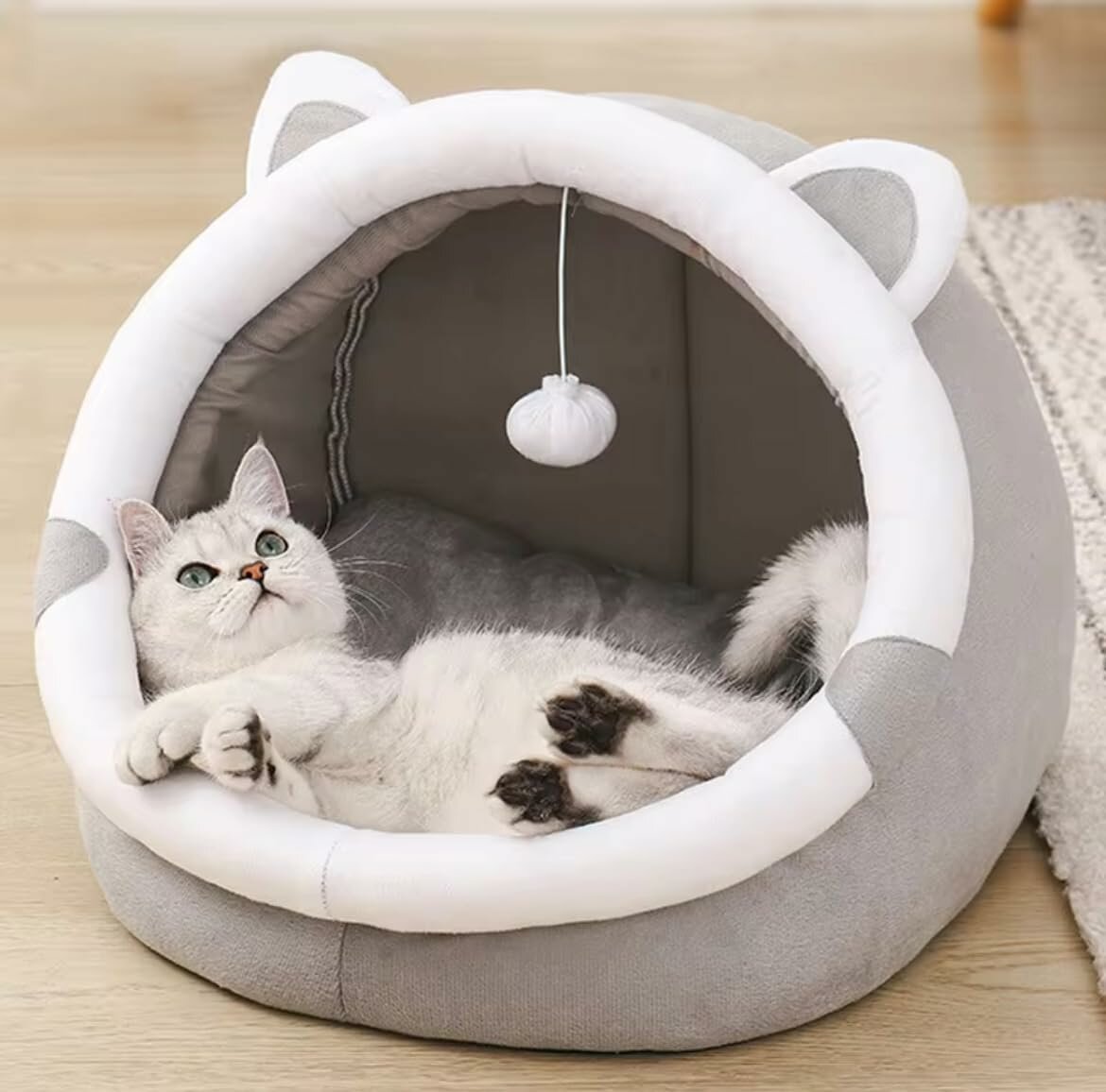 Домашнее гнездо, кошачье гнездо, собачье гнездо, серое кошачье гнездо, круглое кошачье гнездо