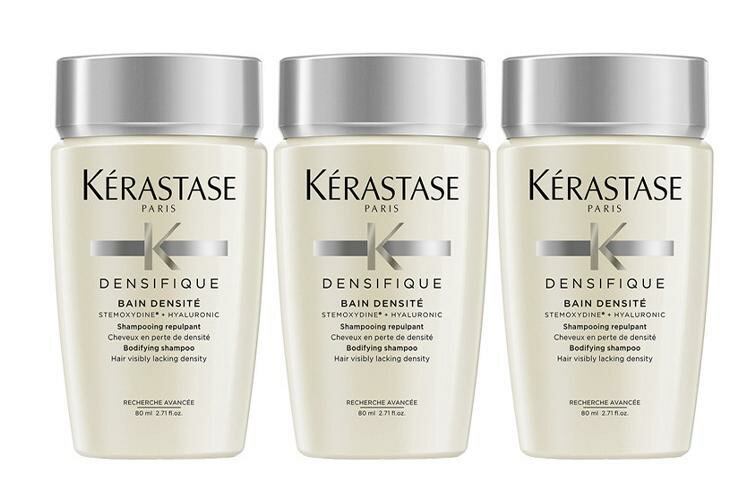 Шампунь унисекс KERASTASE Bain Densité для объема и плотности волос, 80 мл*3