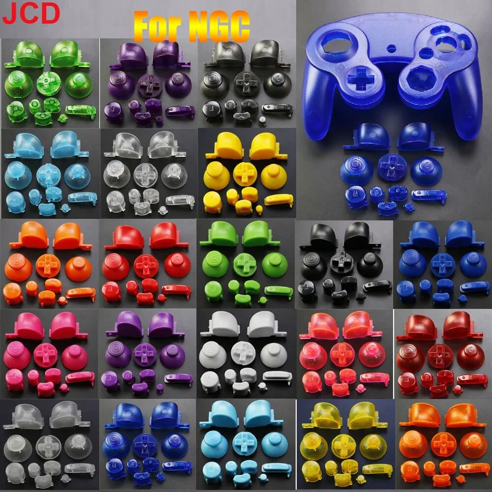 Кнопки GameCube JCD, цвет W — фото 1