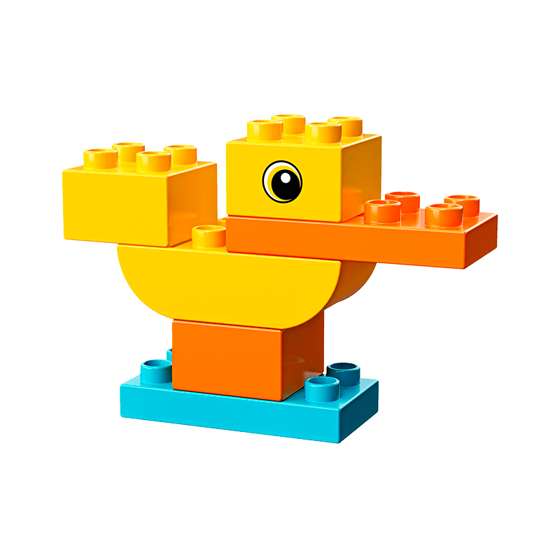 Пластиковые строительные блоки унисекс LEGO Моя маленькая уточка LEGO30327