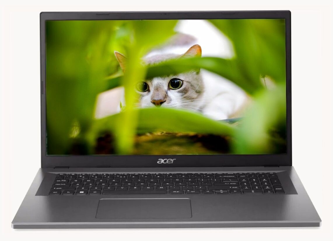 Ноутбук Acer Intel N-Series 3,4ГГц 4 ядер. 17' 1920x1080 Intel UHD Graphics Xe 24EUs Windows 11 Pro Русская раскладка