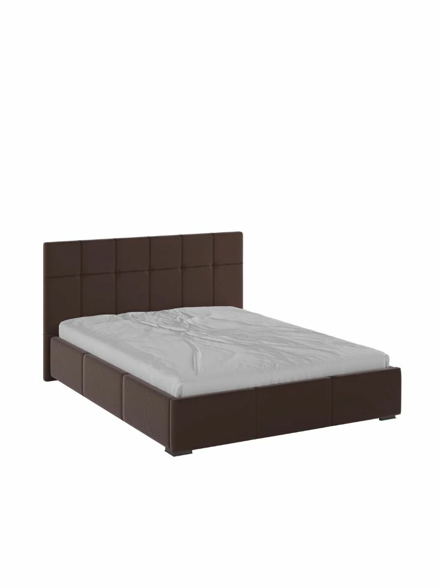 Домани, кровать интерьерная Рио, 1,6 м, 1760х1050х2230, Коричневый